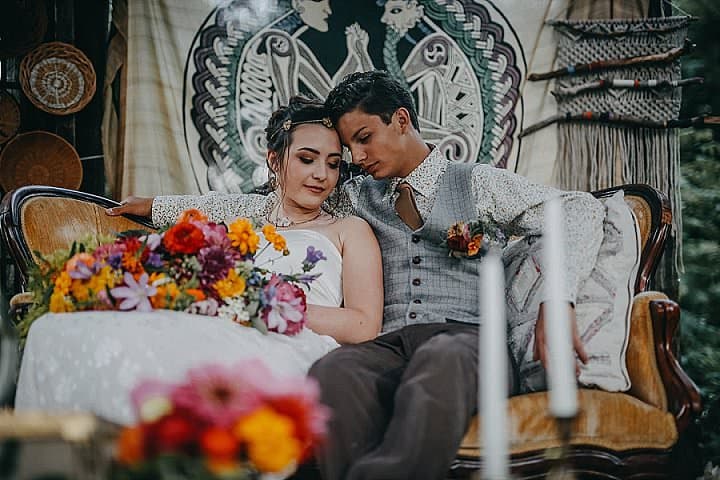 'Summer Solstice' Warm and Relaxed Bohemian Wedding Inspiration - Boho ...