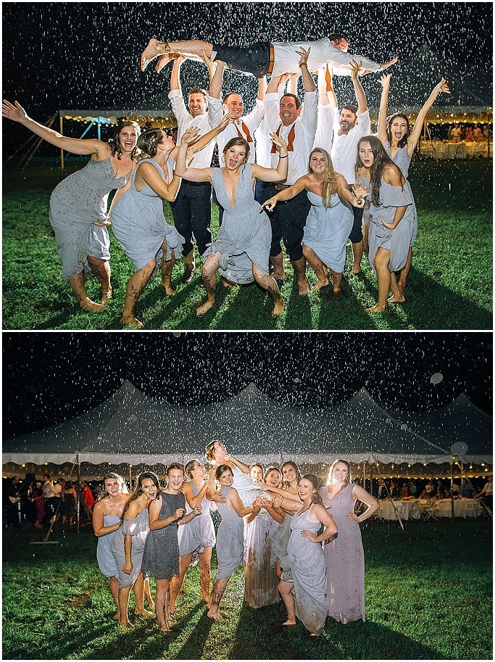 Emelyn and Breck's Crazy Mud Bath Wedding in Virginia by Sowing Clover ...