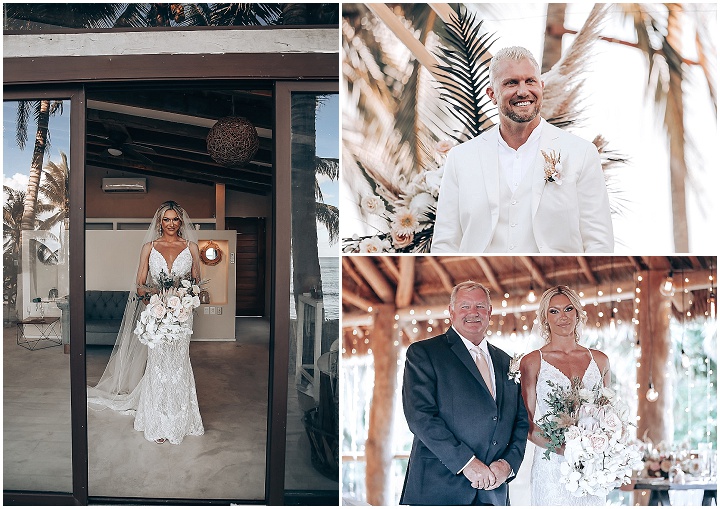 Rhett & Whitney’s 'Disco in the Jungle' Mexico Beach Wedding by FineArt ...