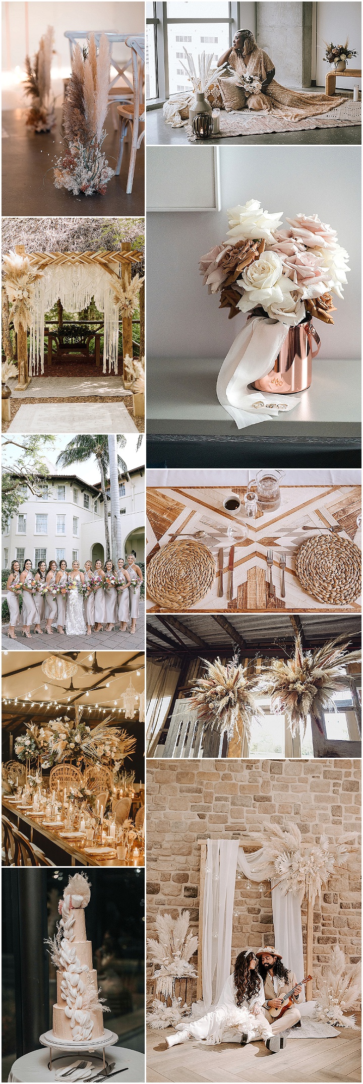 Boho Pins: The Best of Boho – Nude/Neutral Weddings - Boho Wedding Blog
