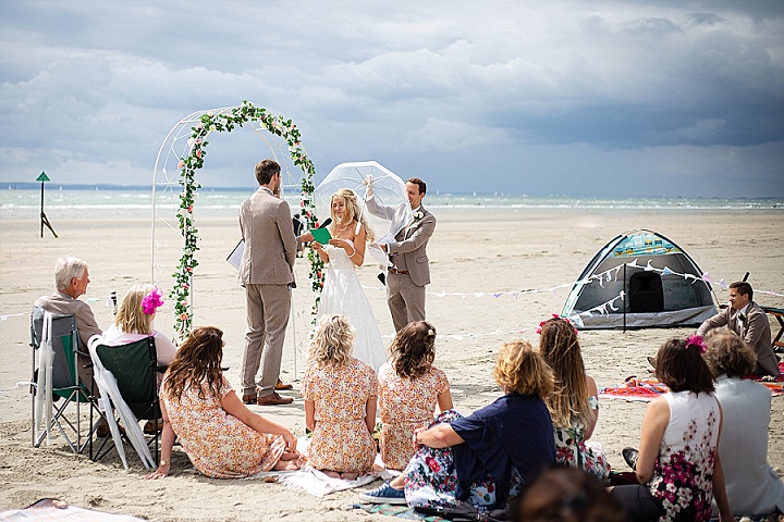 Karina and Luke's Family Friendly West Sussex Beach Wedding by Matt ...