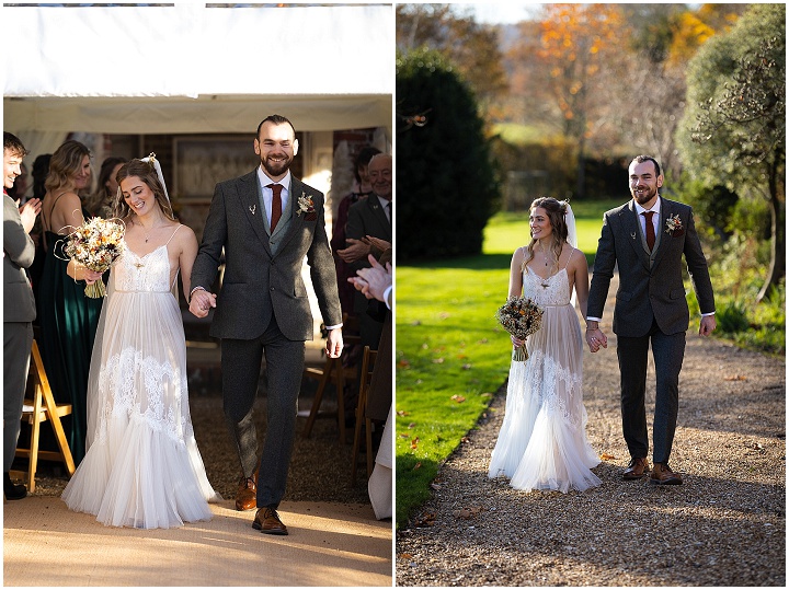 Katie and Oli's Autumn Wedding in West Sussex all Planned in 6 Weeks by ...